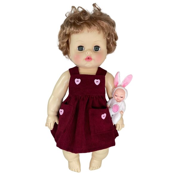 Horsman | Toys | Horsman Sofskin 8 Baby Doll 197s With Custom Outfits ...